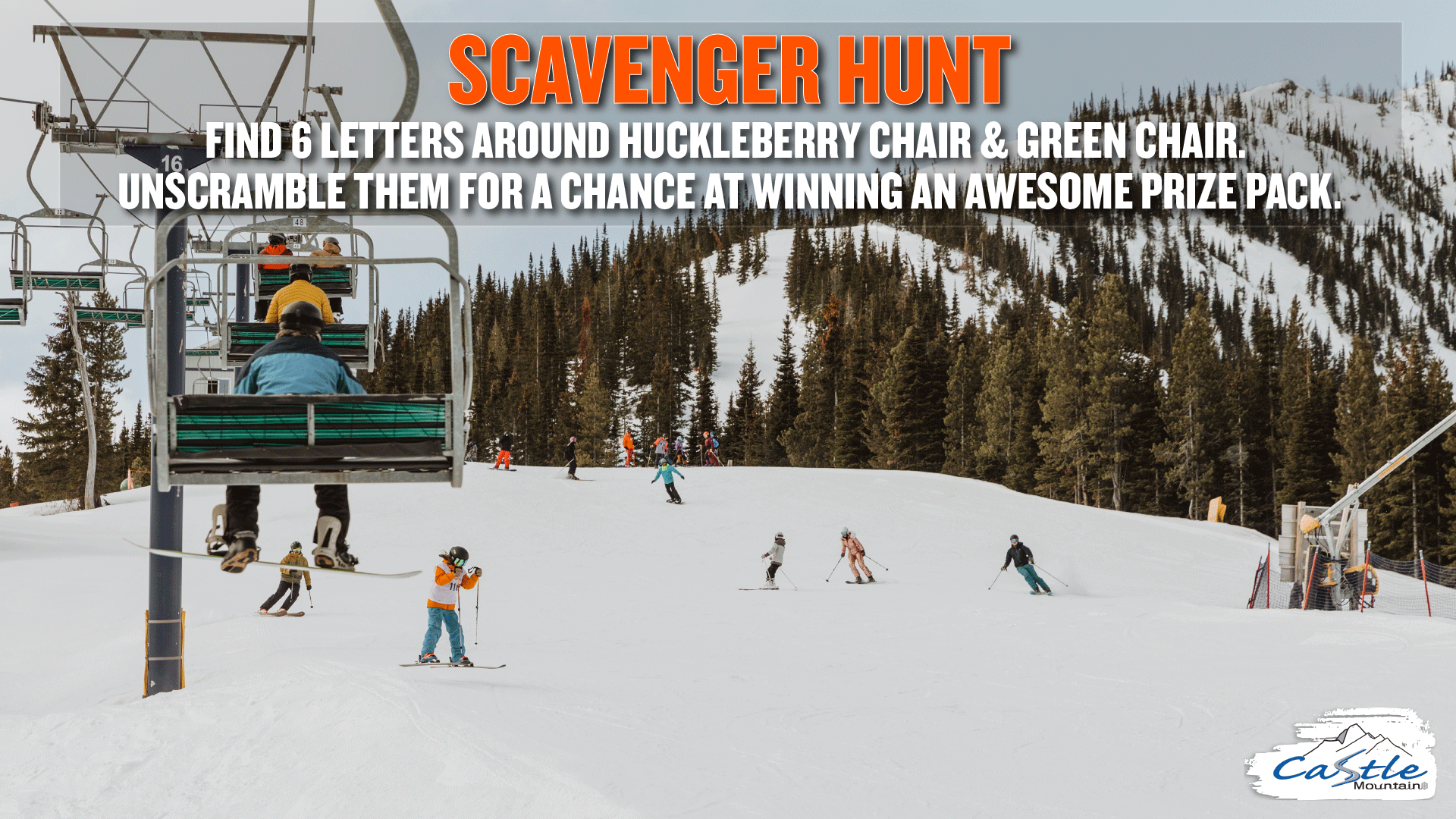 ON-MOUNTAIN SCAVENGER HUNT | Castle Mountain Resort